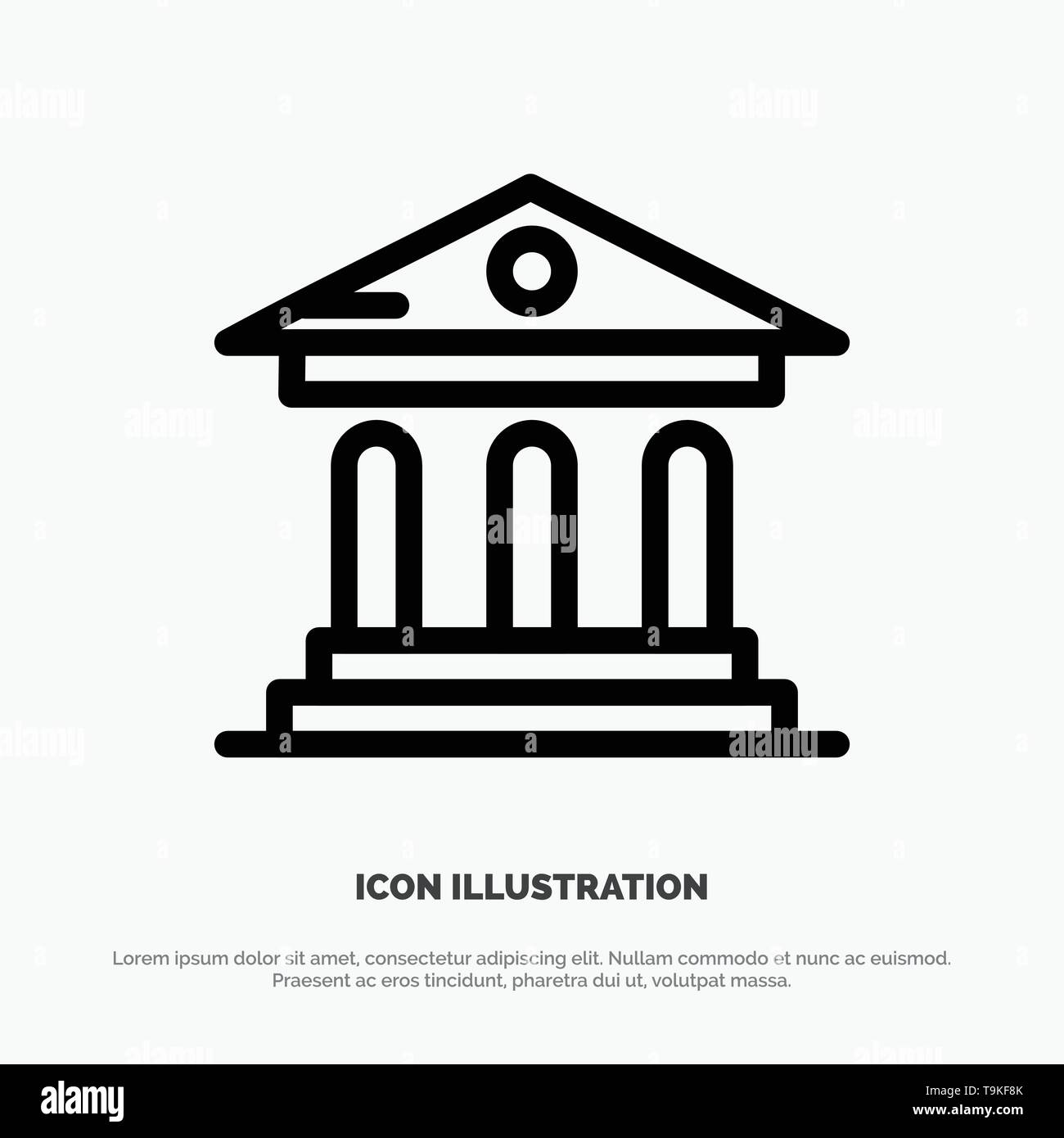 Campus symbol Stock Vector Images - Alamy