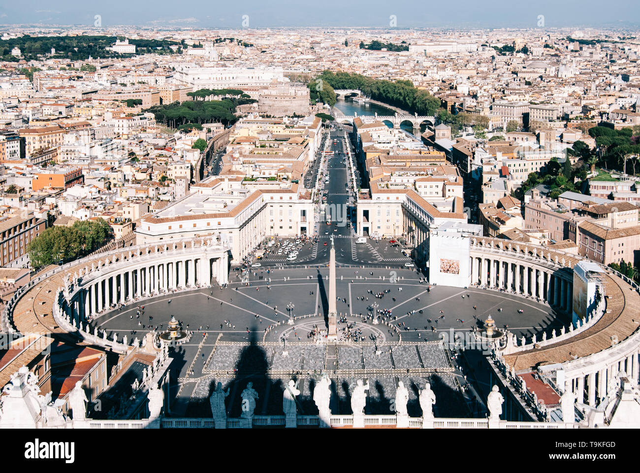Aerial vatican pope hi-res stock photography and images - Alamy