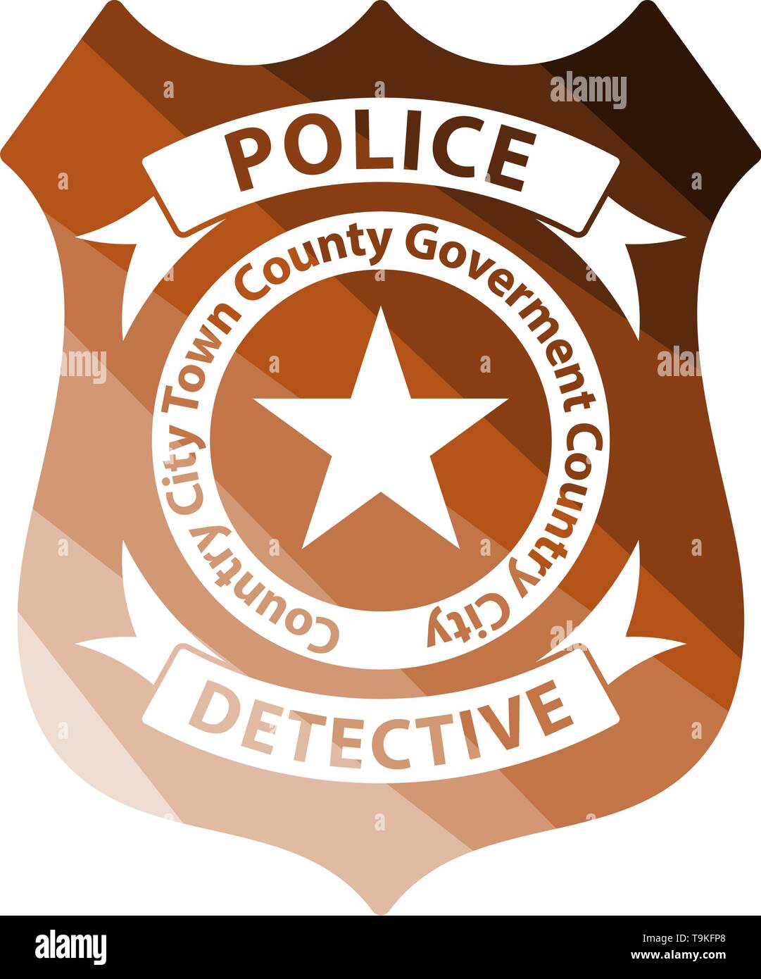 Police Badge Clip Art Vector