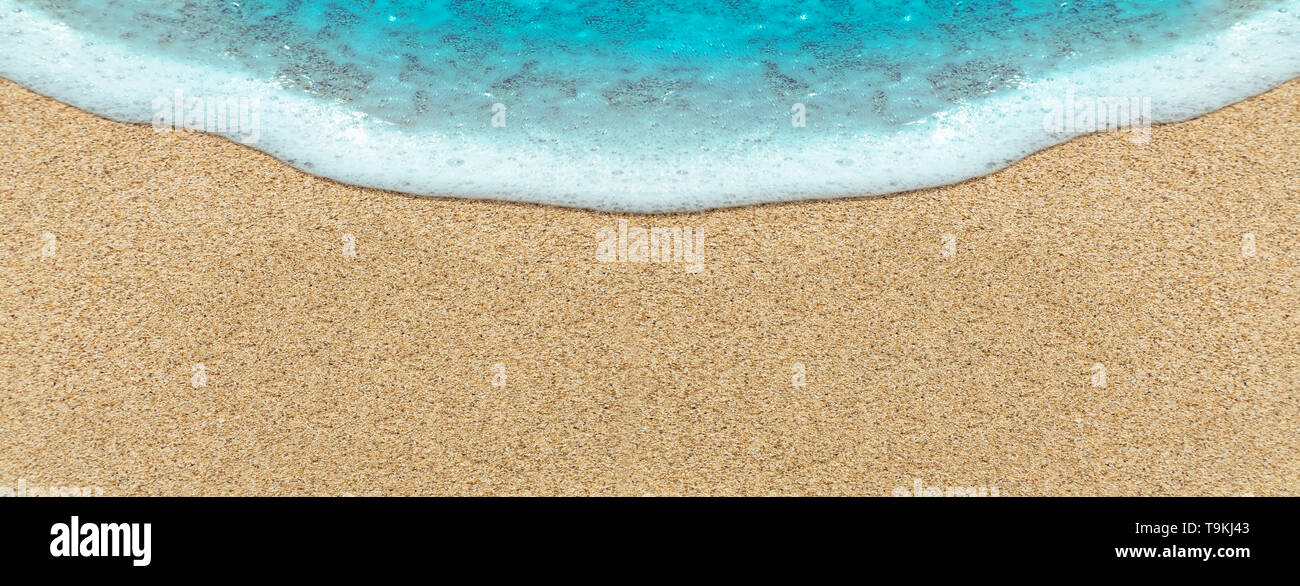 Wave on beach hi-res stock photography and images - Alamy