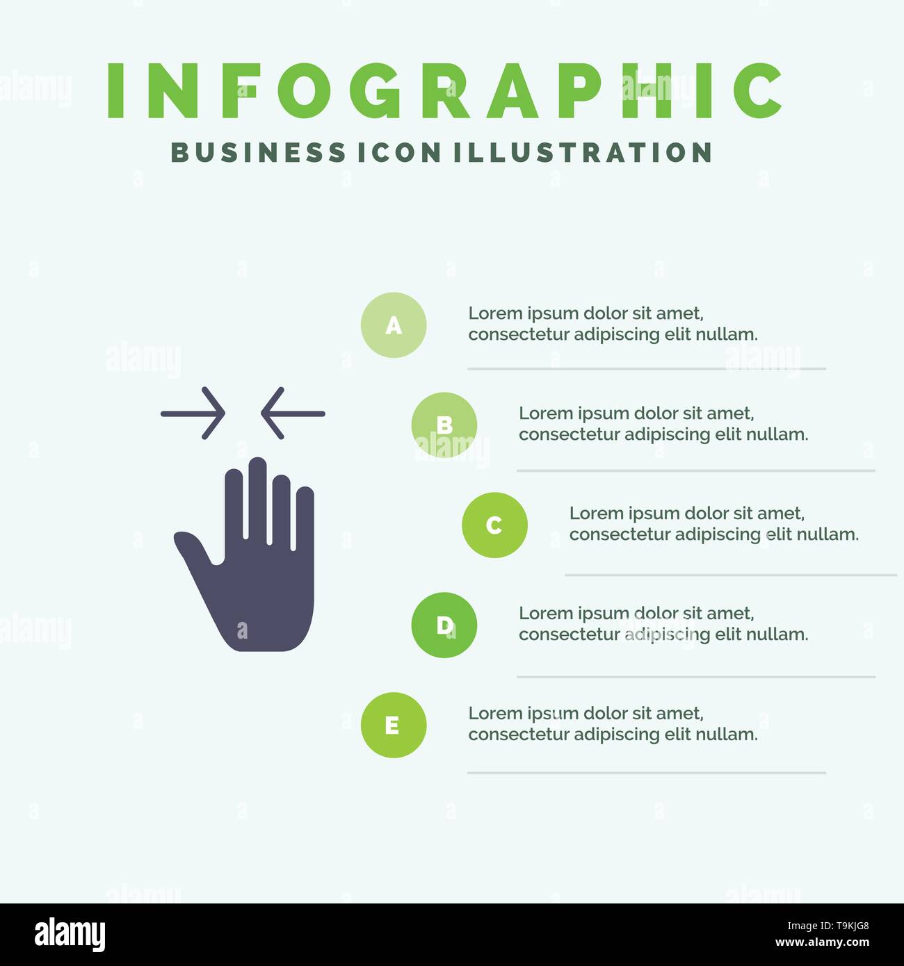 Pinch zoom background Stock Vector Images - Alamy