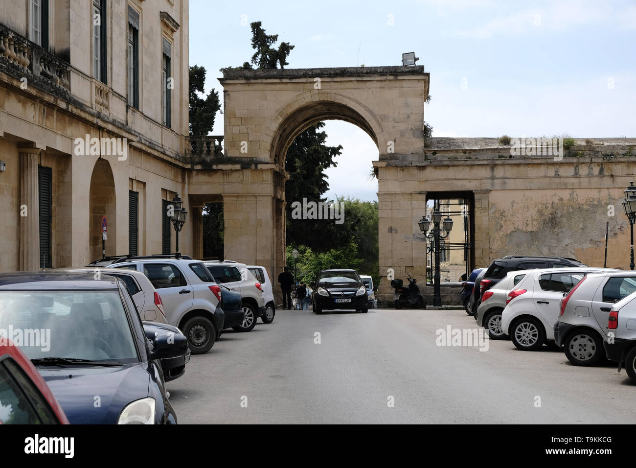 St Georges Gate is part of the Palace of St. Michael and St. George ...