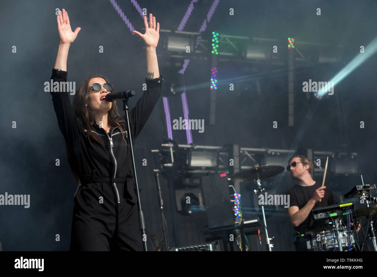 Norway, Stavanger - September 2, 2017. The Norwegian singer, songwriter ...