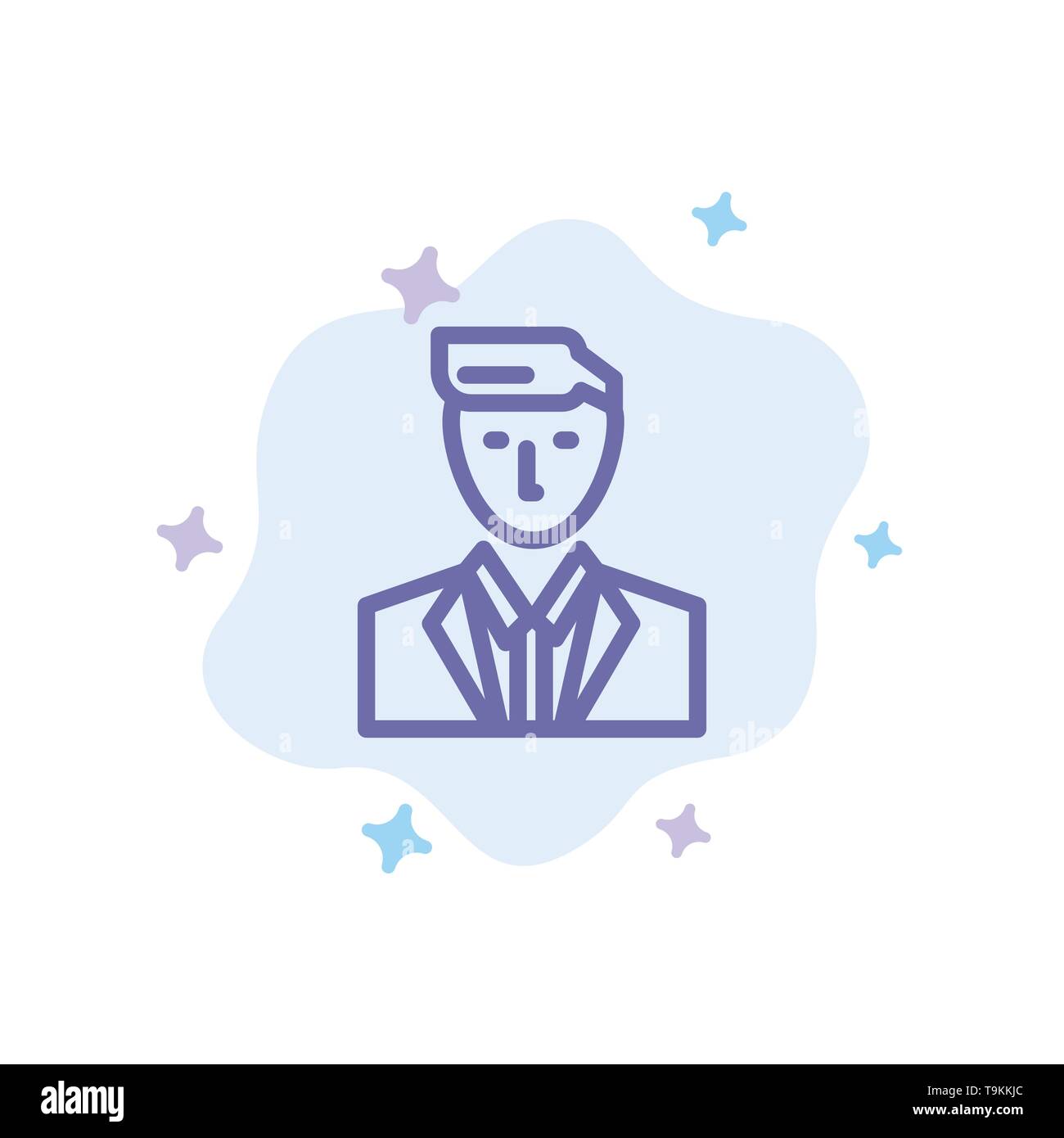 Chief white cloud portrait Stock Vector Images - Alamy