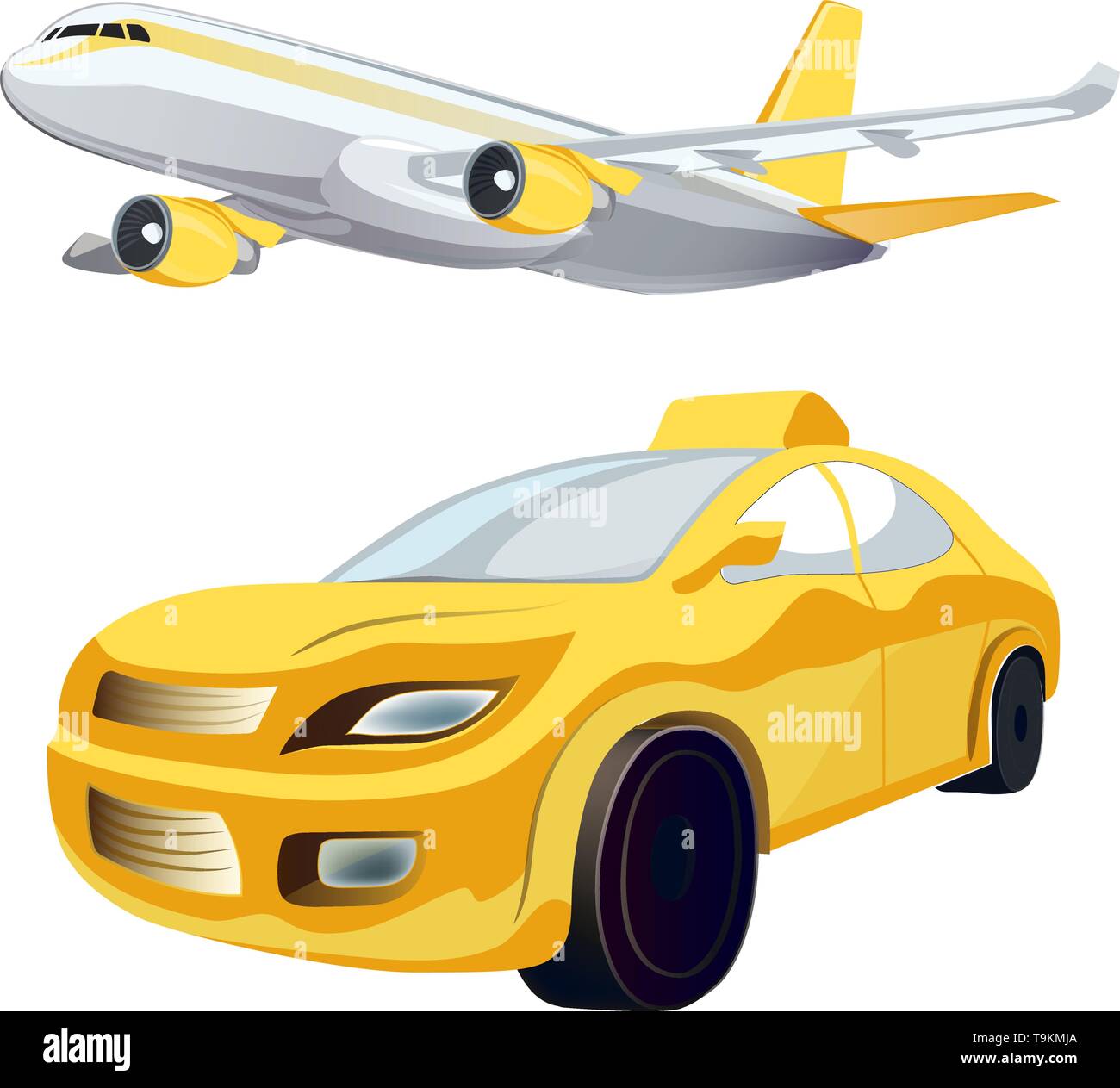 Vector Transport logistics and transportation. Global courier delivery ...