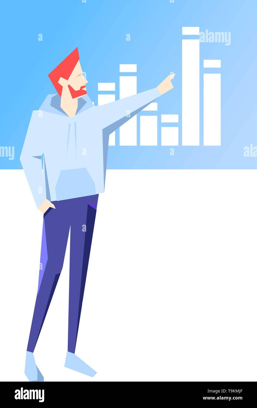 Teamwork discussion, analysis and planning, business presentation on ...