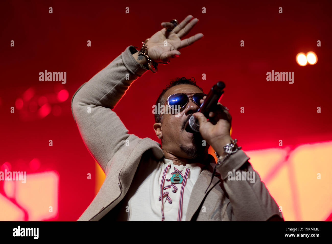 Norway, Stavanger - April 28, 2017. The Jamaican singer and musician ...