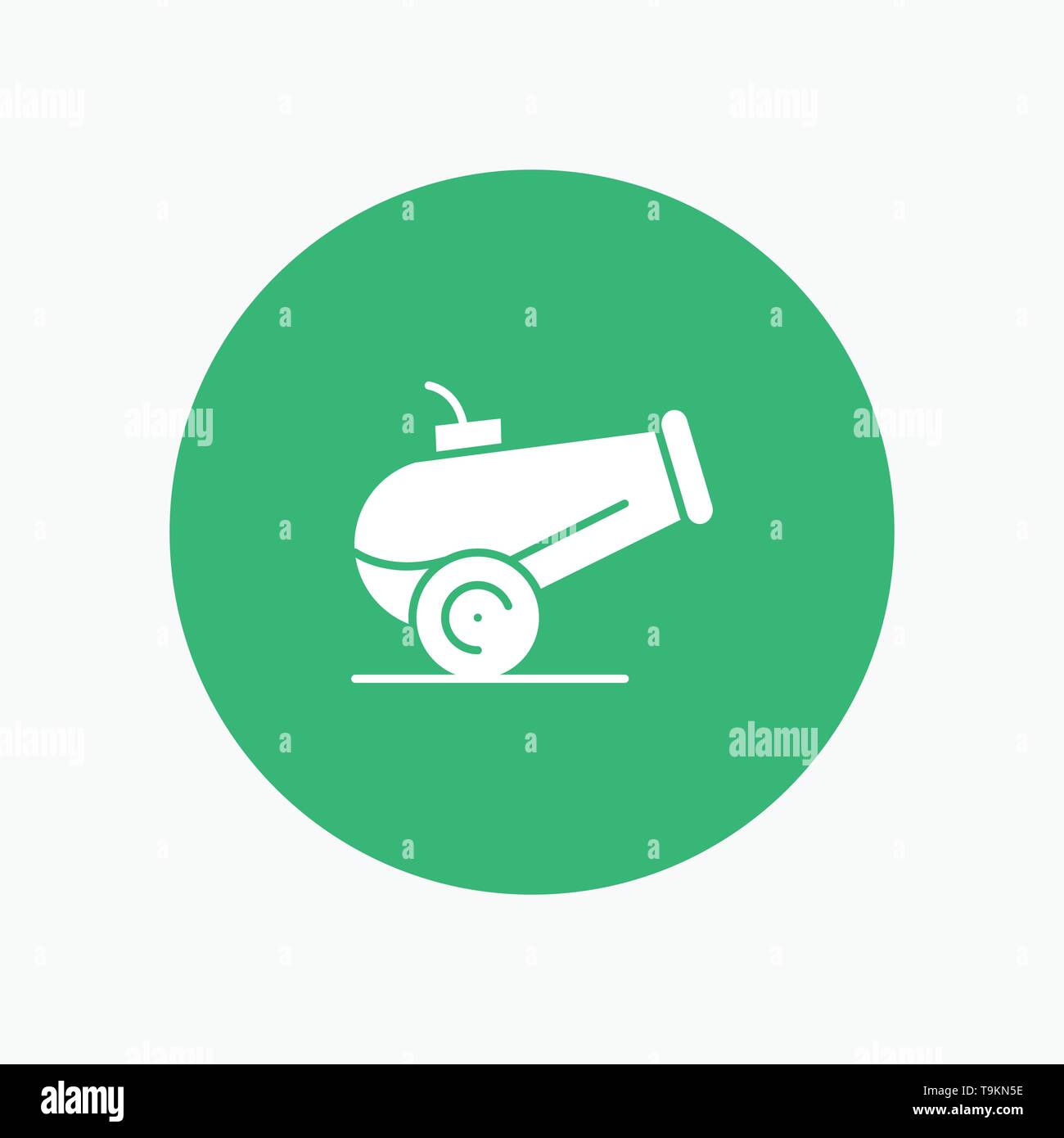 Black and white old cannon Stock Vector Images - Alamy