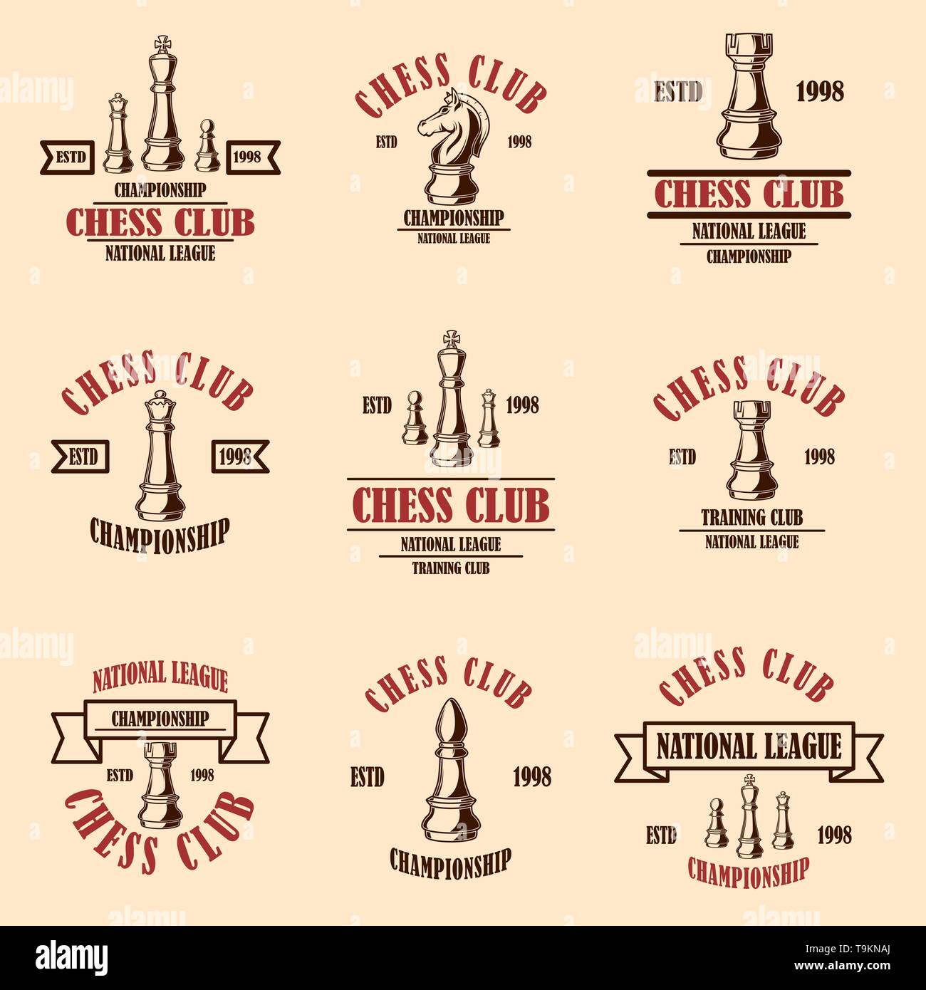 Chess Club Logo Stock Photos & Chess Club Logo Stock Images - Alamy