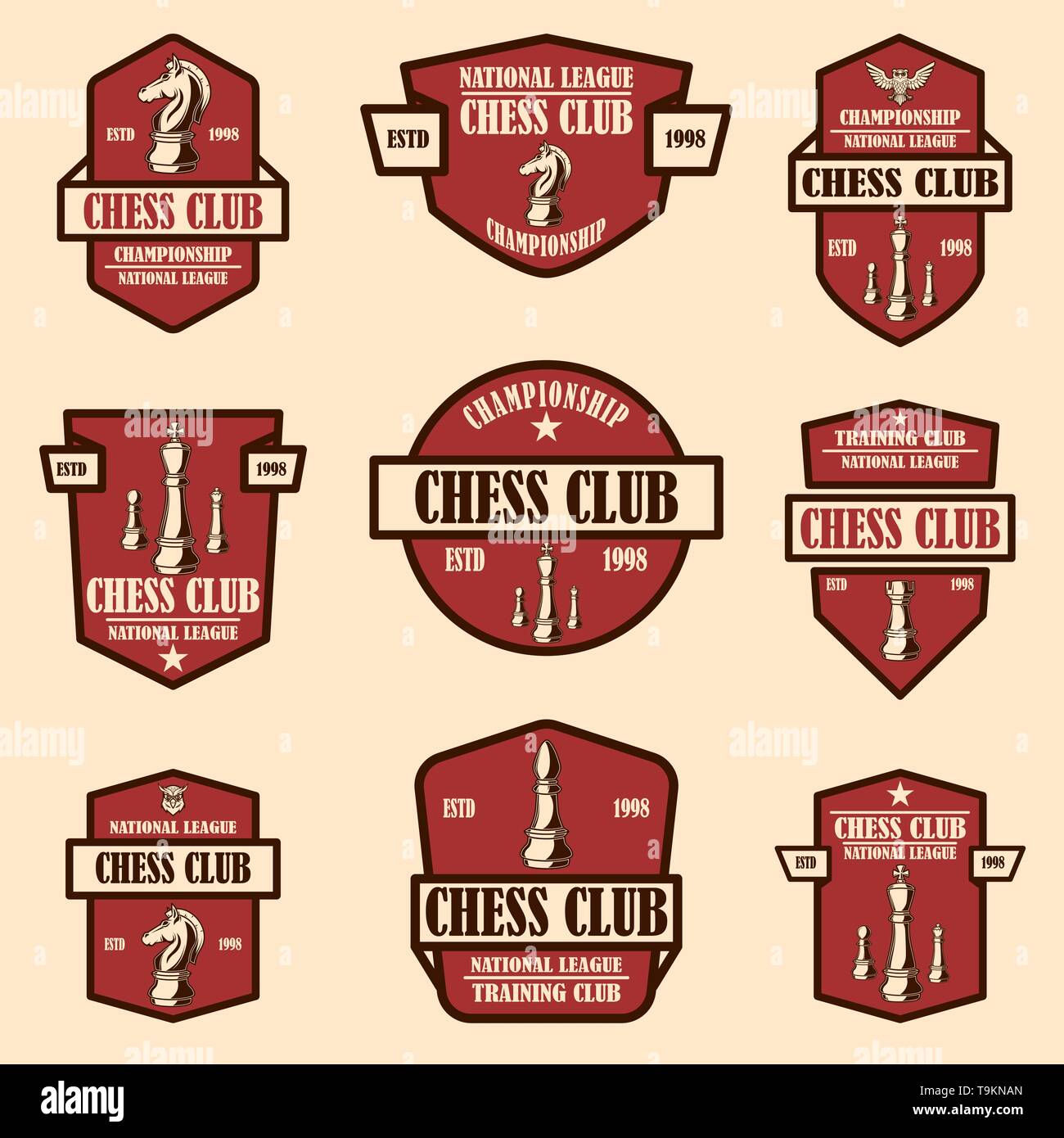 Club Emblems High Resolution Stock Photography and Images - Alamy