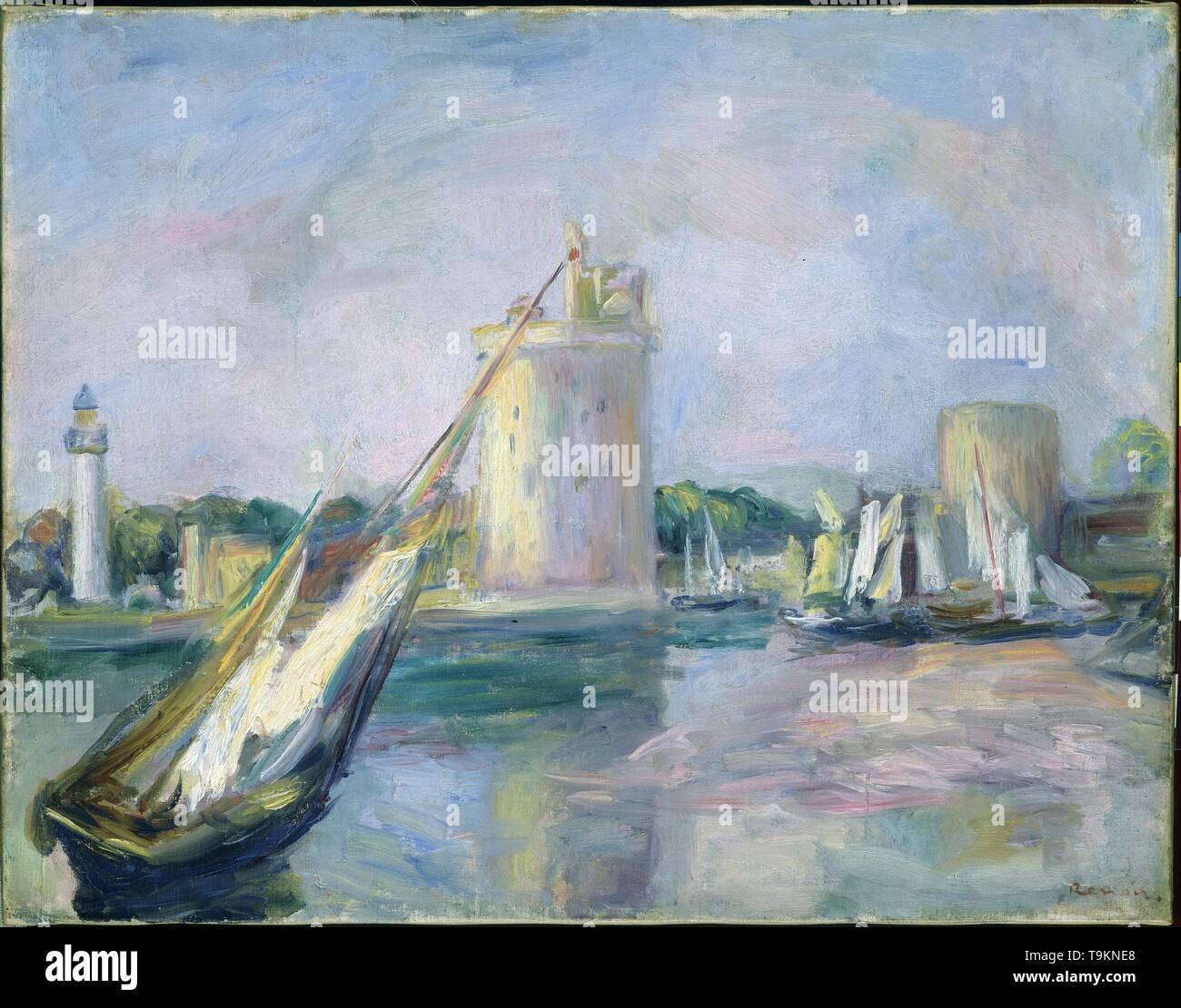 Harbour entrance of La Rochelle. Museum: Museum Langmatt. Author ...