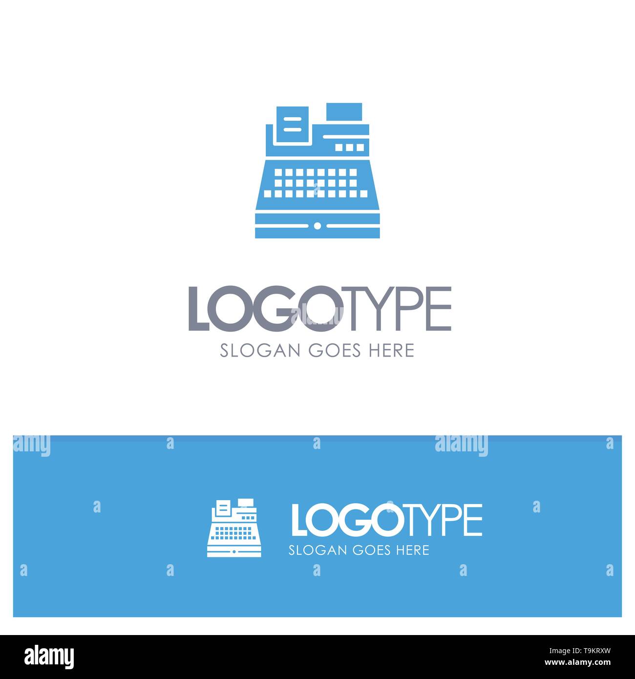 Fax, Print, Printer, Shopping Blue Logo vector Stock Vector Image & Art ...