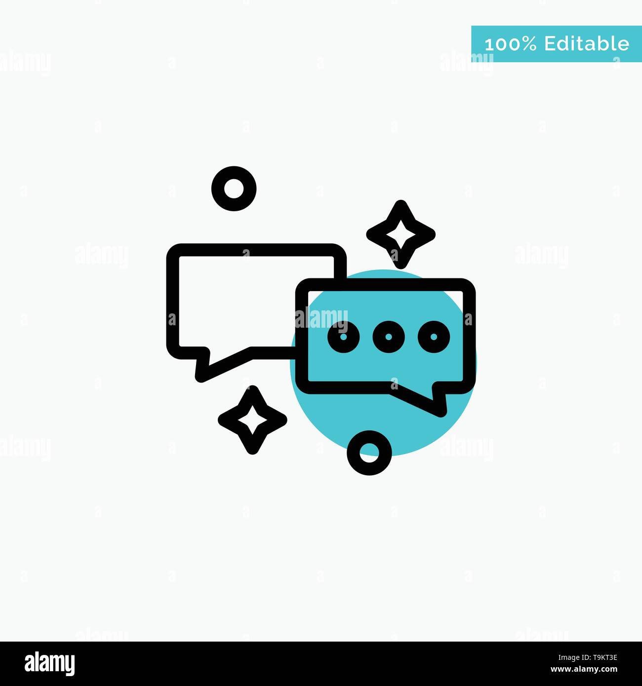Business mail turquoise Stock Vector Images - Alamy