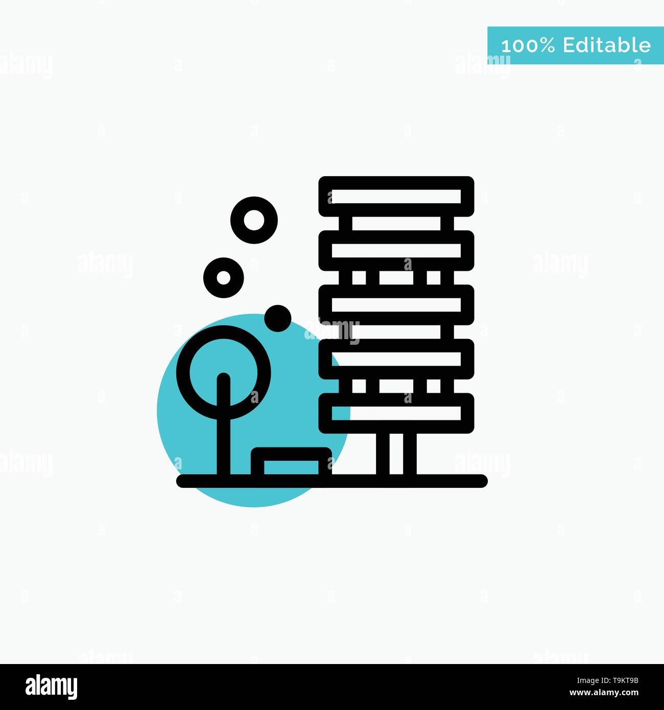 Center chimney house Stock Vector Images - Alamy