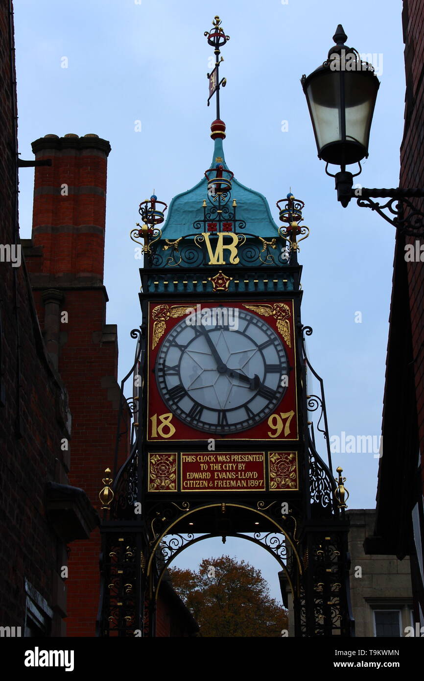 Chester clock hi-res stock photography and images - Alamy