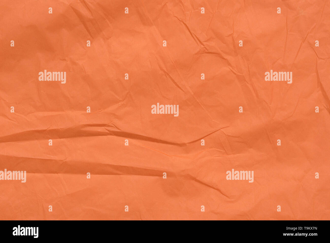 Crumpled paper texture orange color hi-res stock photography and images ...