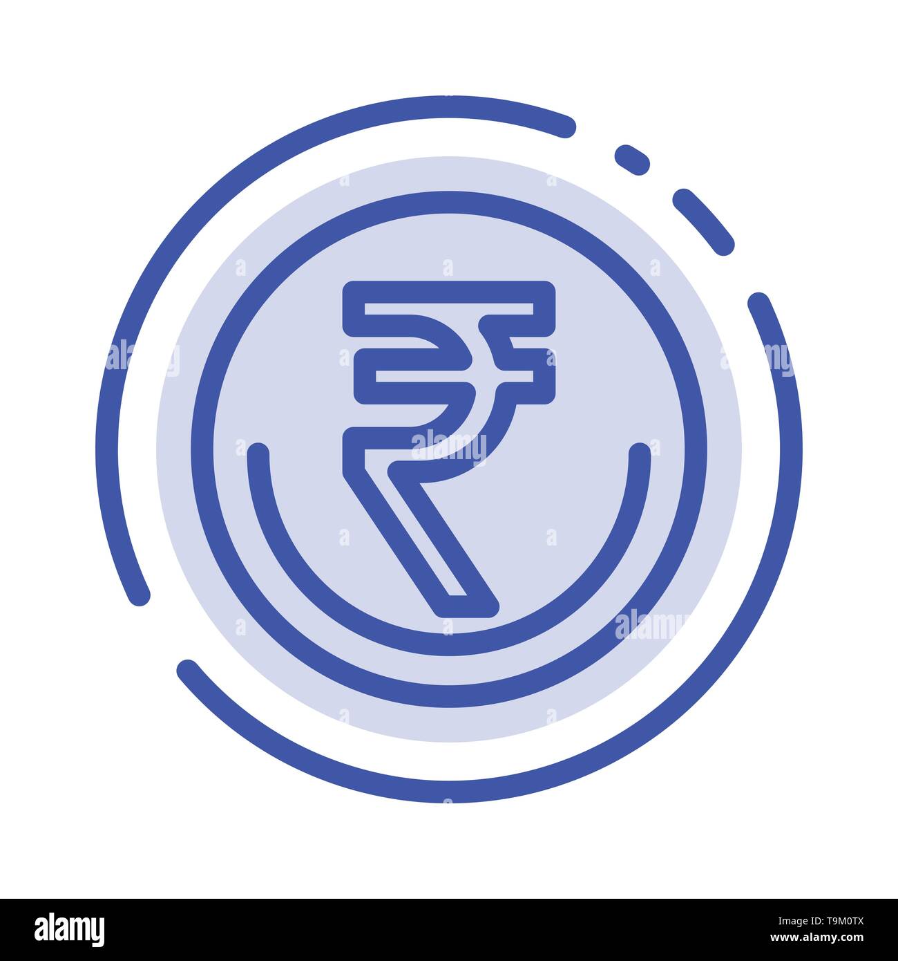 Indian rupee icon vector vectors hi-res stock photography and images ...