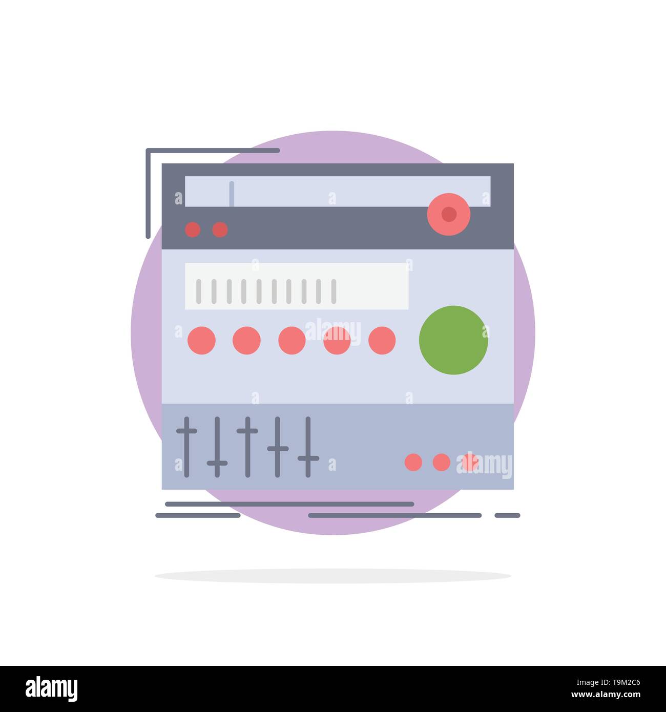 Rack of speaker Stock Vector Images - Alamy