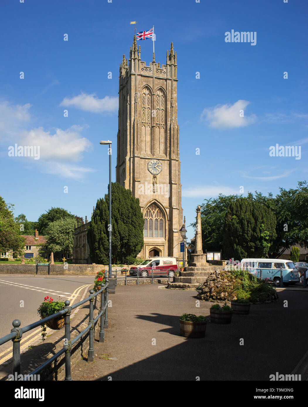 St Peter's Church, Evercreech. one of the celebrated Somerset Towers ...