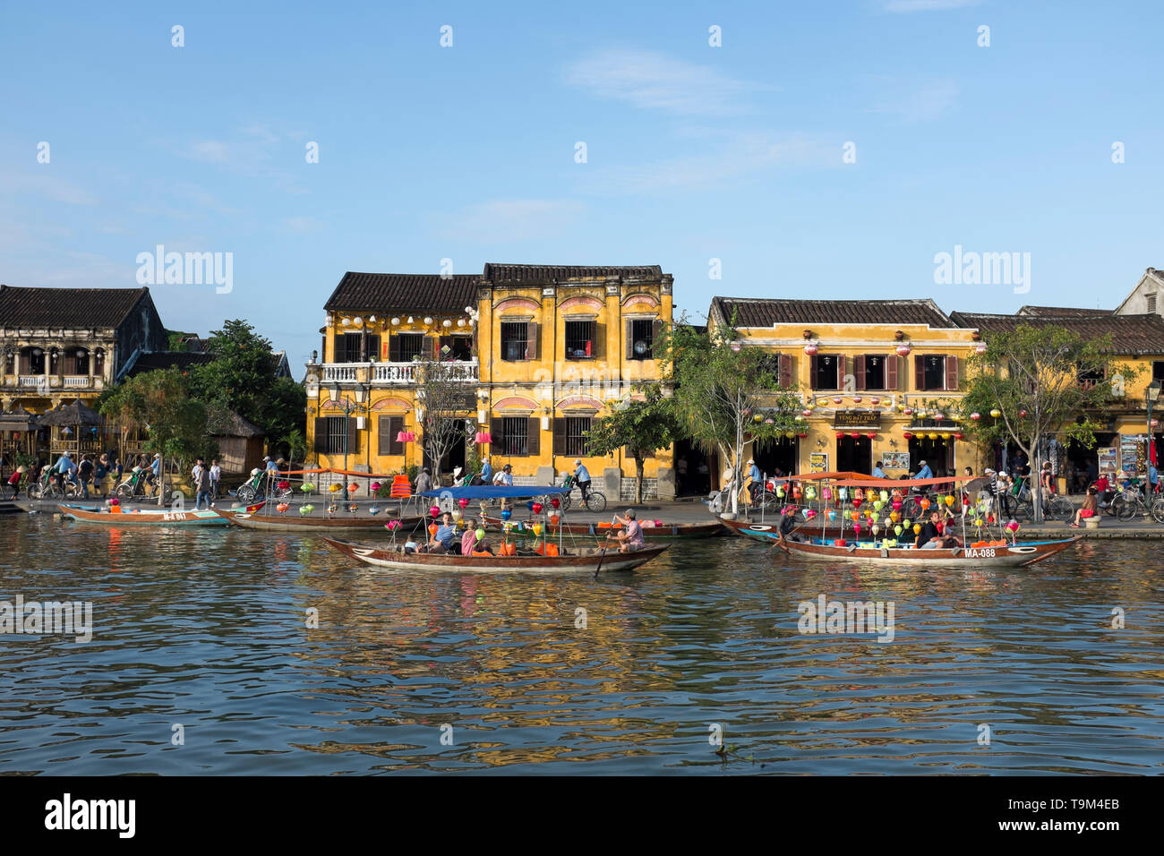 Riverside Hoi An Vietnam Stock Photo - Alamy
