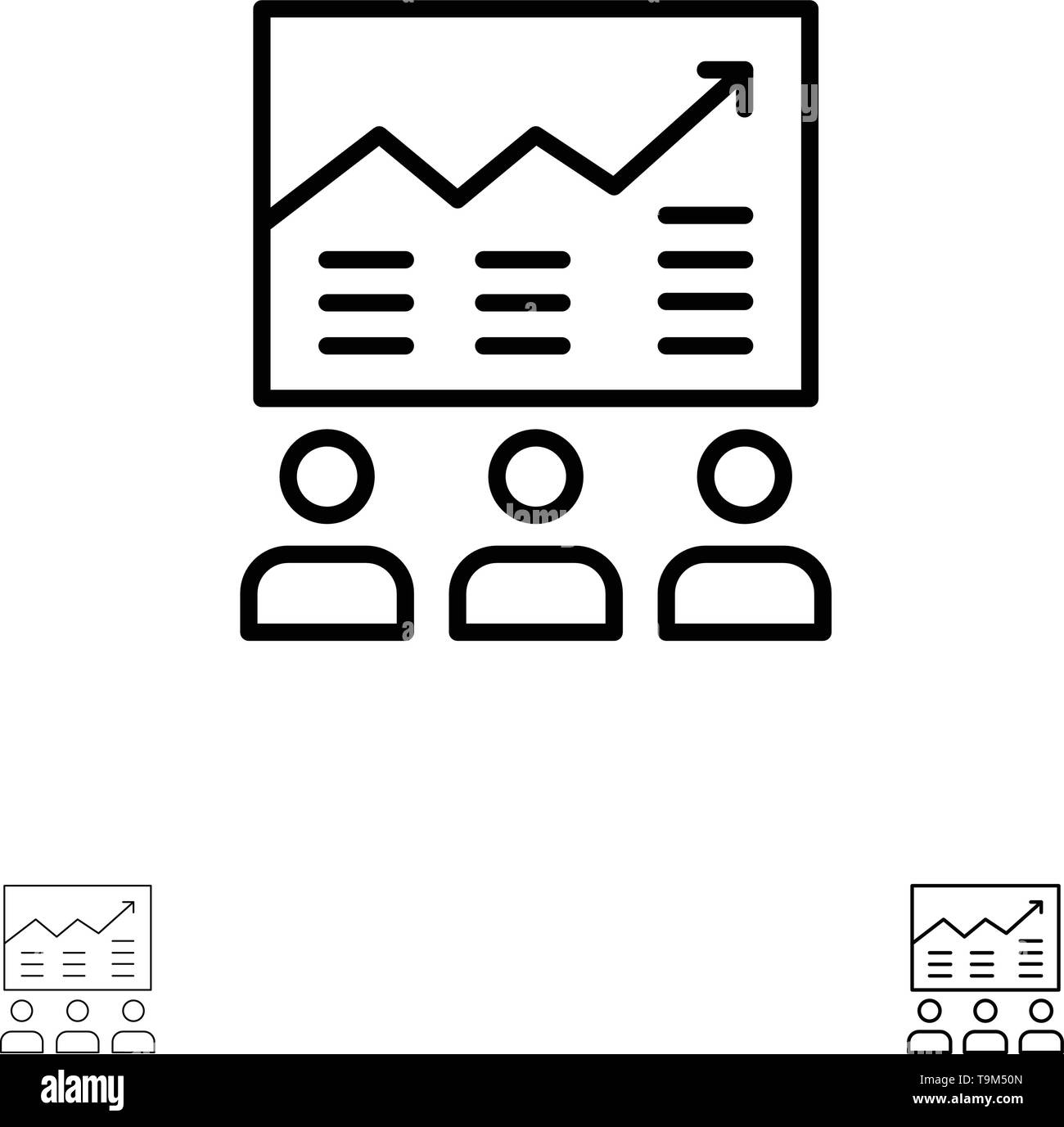 Team, Arrow, Business, Chart, Efforts, Graph, Success Bold and thin ...