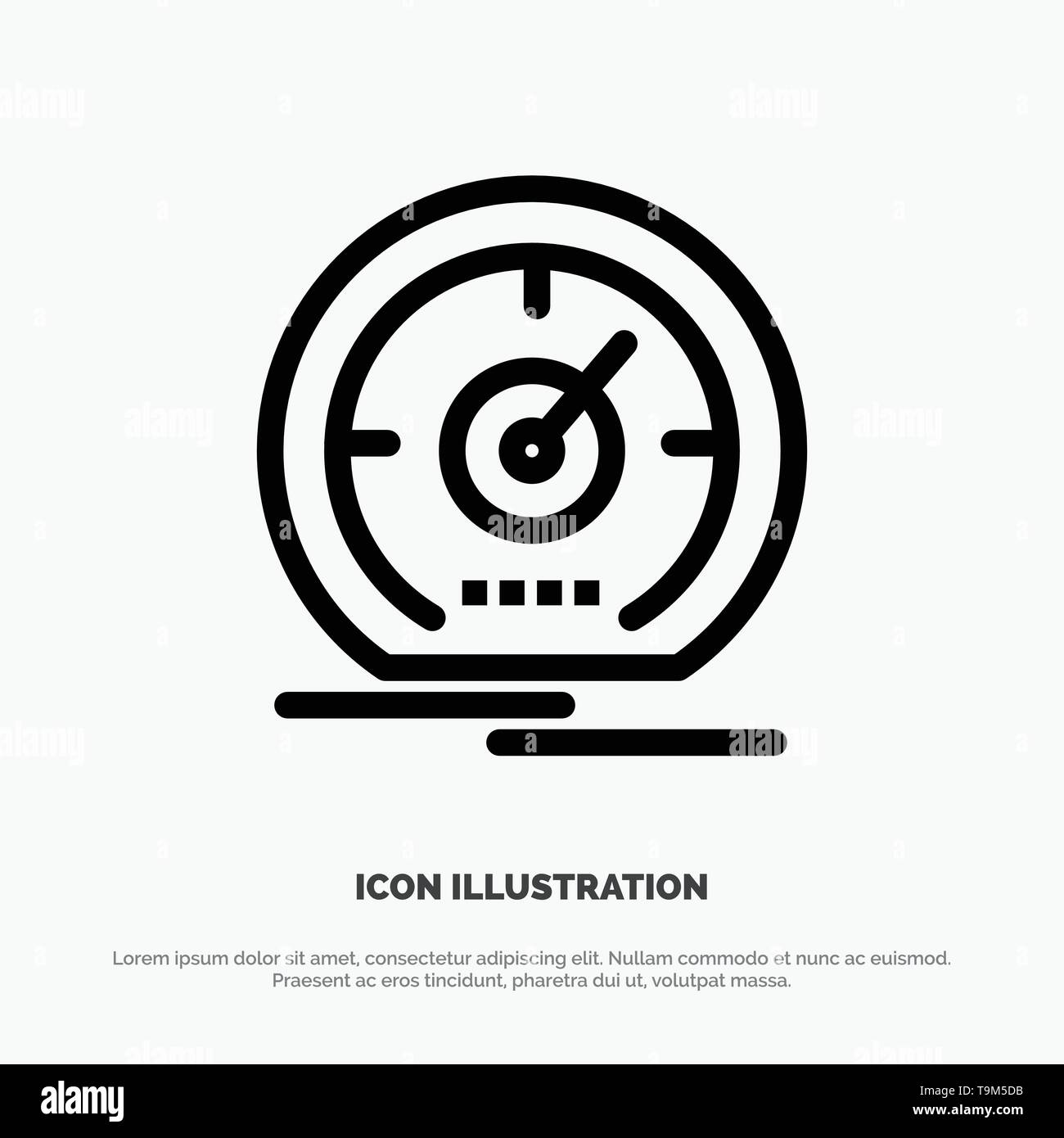 Kilometer vector vectors hi-res stock photography and images - Alamy