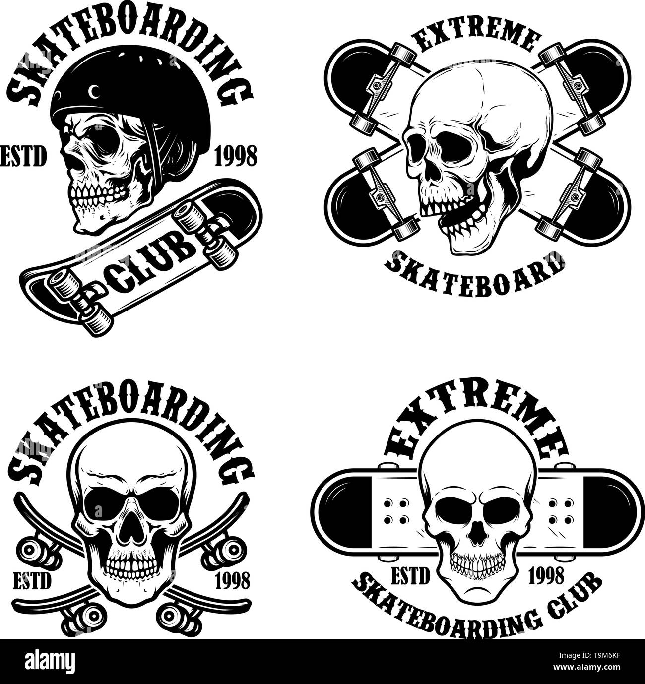 Longboarding Vector Vectors High Resolution Stock Photography and ...