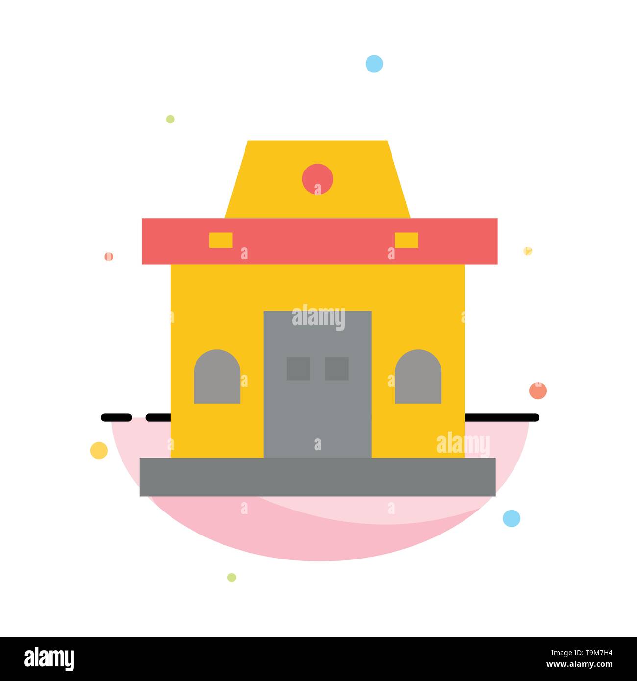 Ticket office entrance Stock Vector Images - Alamy