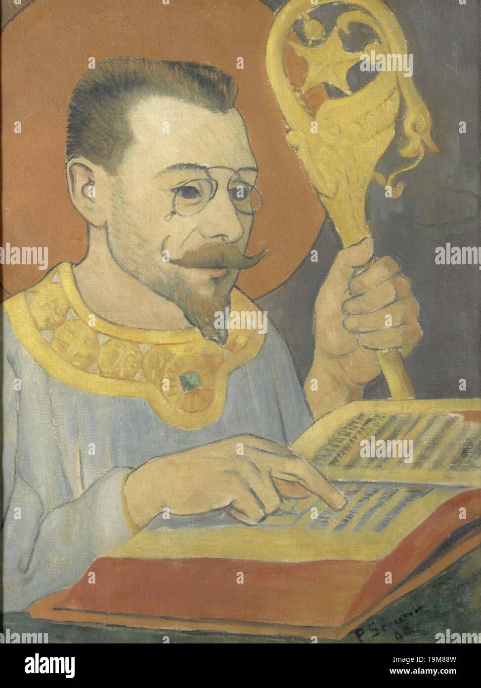 Portrait of Paul Ranson in Nabi costume. Museum: Musée d'Orsay, Paris ...