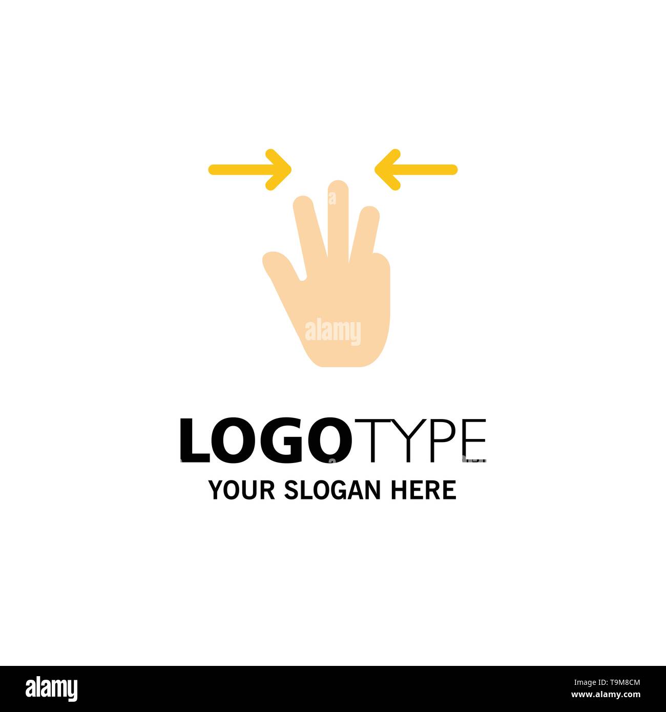 Three mobile logo Stock Vector Images - Alamy