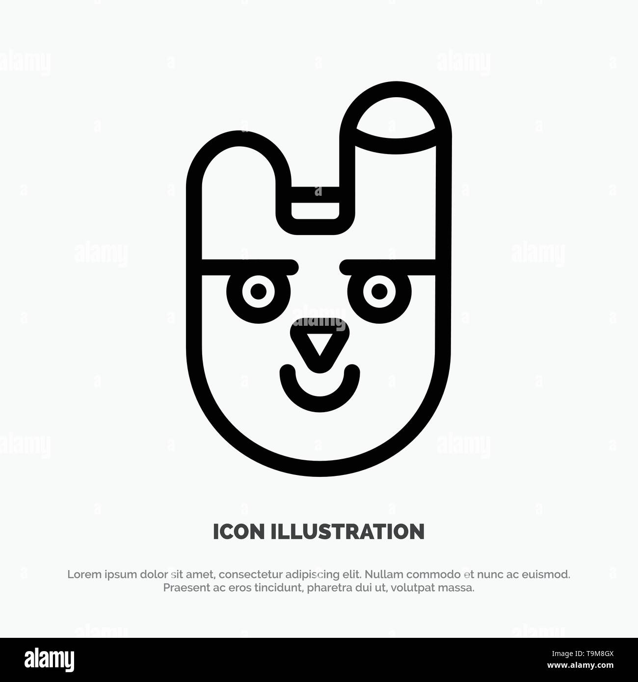 Rabbit Line High Resolution Stock Photography and Images - Alamy