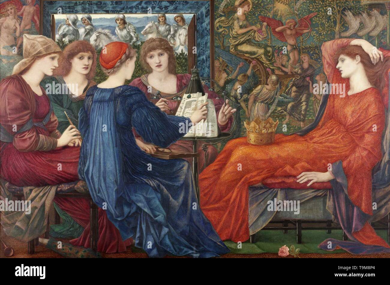 Laus Veneris. Museum: LAING ART GALLERY. Author: Sir Edward Coley Burne ...