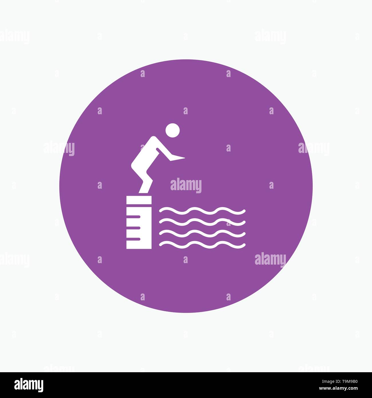 Olympic diving graphic Stock Vector Images - Alamy
