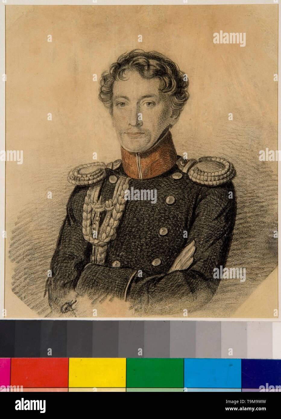 Portrait of Alexander Ivanovich Dmitriev-Mamonov (1787-1836). Museum: State Museum of A. S ...