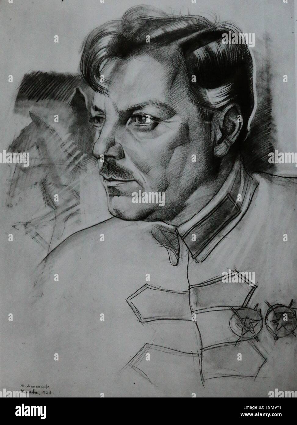 Portrait of Kliment Voroshilov (1881-1969). Museum: PRIVATE COLLECTION ...