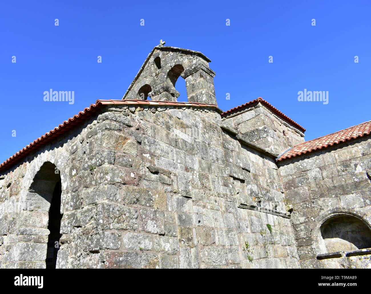 Visigoth church of santa comba hi-res stock photography and images - Alamy