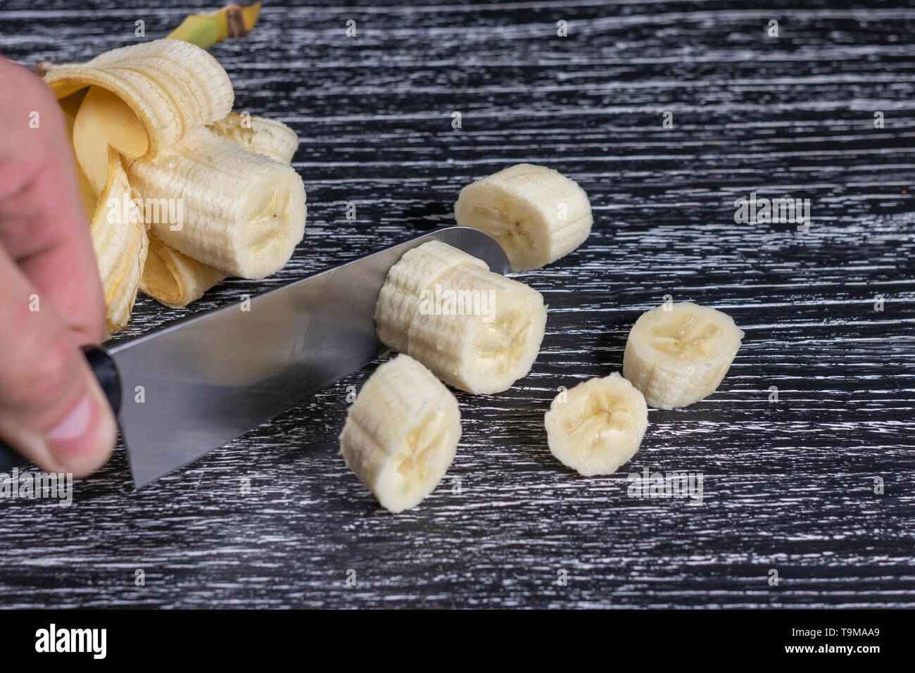Banana cuts hi-res stock photography and images - Alamy