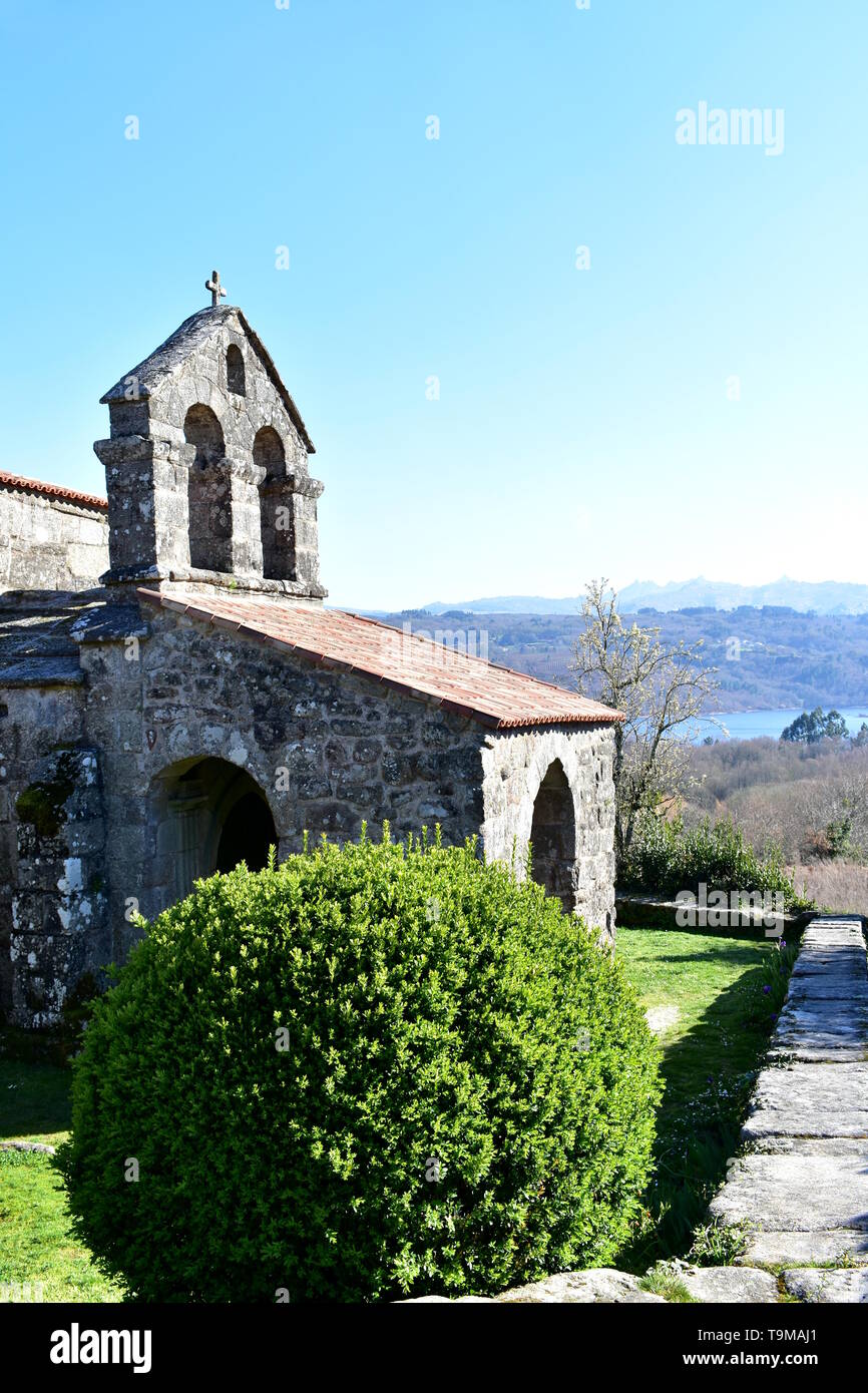 Visigoth church of santa comba hi-res stock photography and images - Alamy