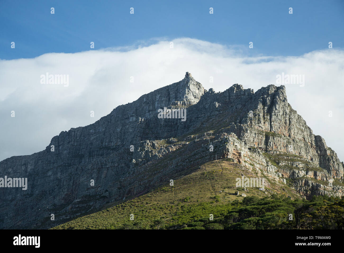 Cape town table mountain aerial hi-res stock photography and images - Alamy