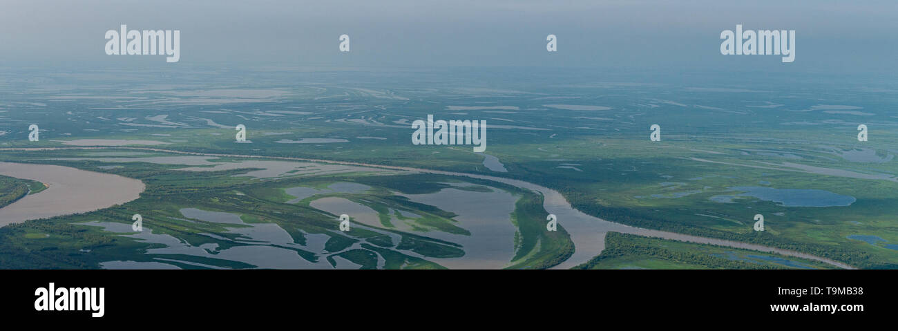 Aerial image of the ParanÃ¡ Delta (Spanish: Delta del ParanÃ¡) is the ...