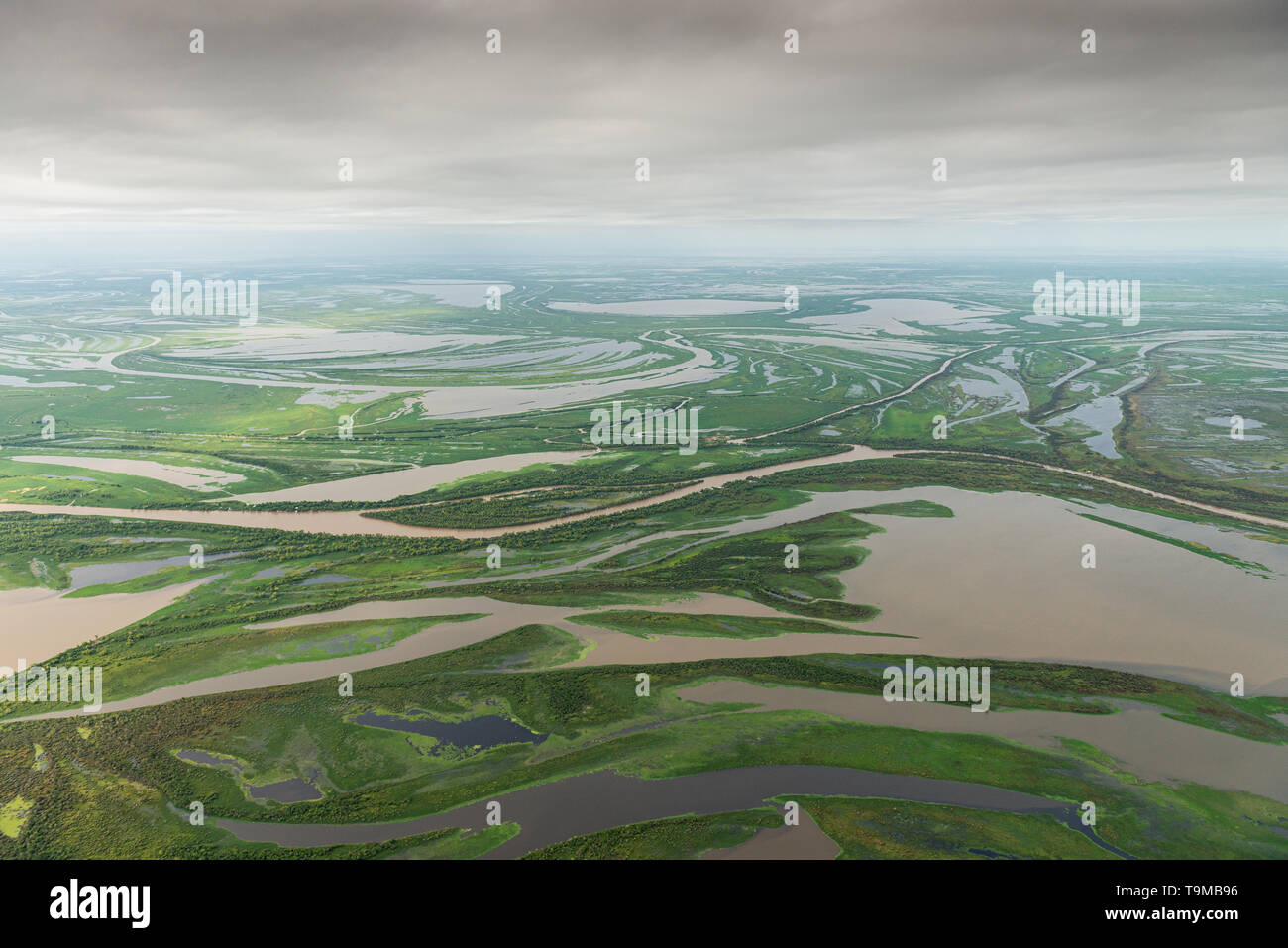 Aerial image of the ParanÃ¡ Delta (Spanish: Delta del ParanÃ¡) is the ...