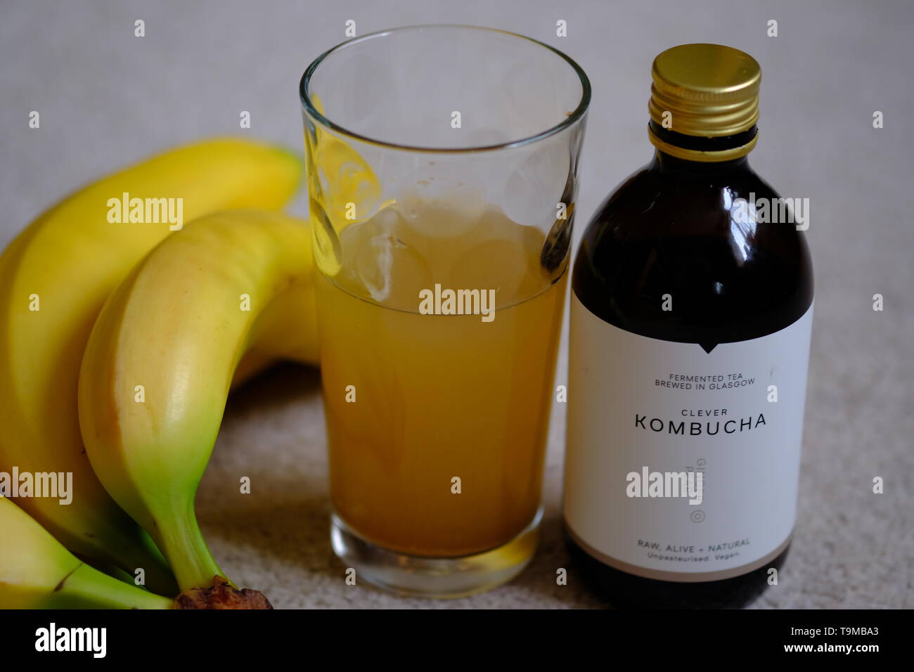 Kombucha tea drink Stock Photo - Alamy