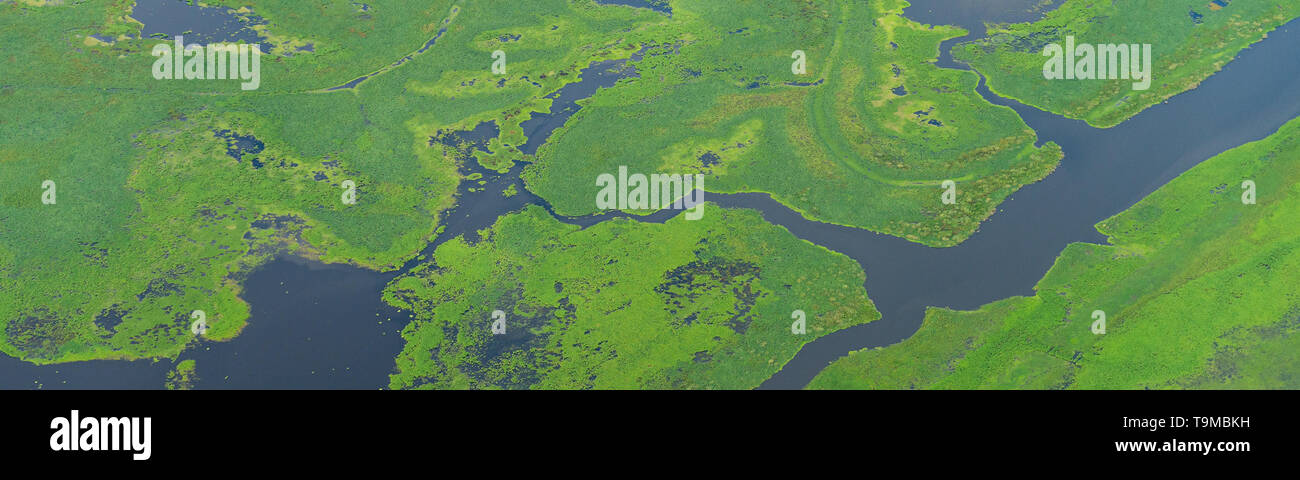 Aerial image of the ParanÃ¡ Delta (Spanish: Delta del ParanÃ¡) is the ...