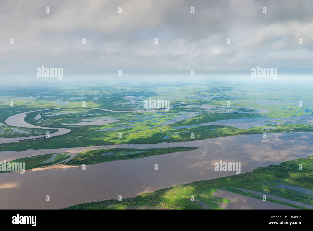 Aerial image of the ParanÃ¡ Delta (Spanish: Delta del ParanÃ¡) is the ...