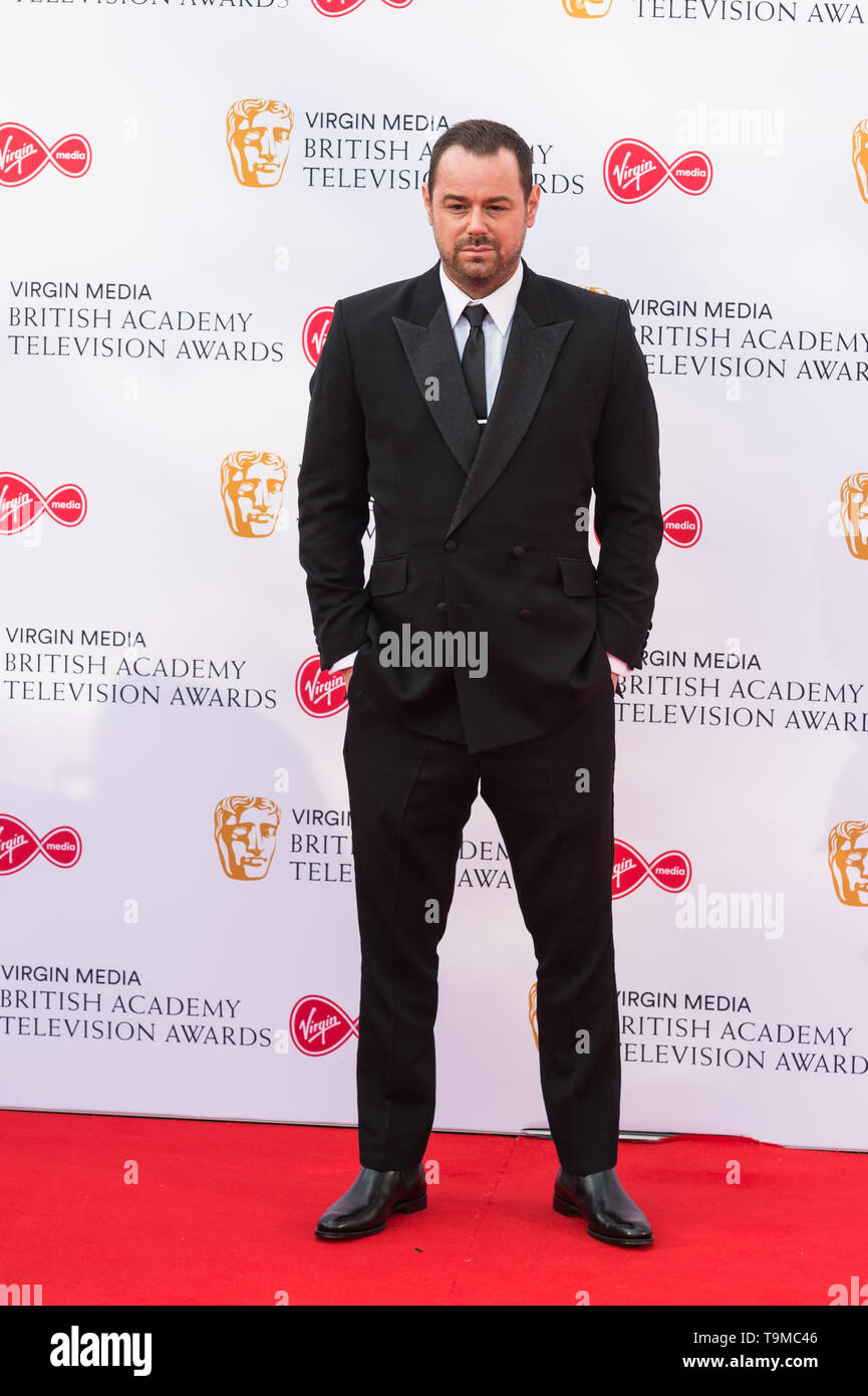 London, UK. 12th May 2019. Danny Dyer attends the Virgin Media British ...