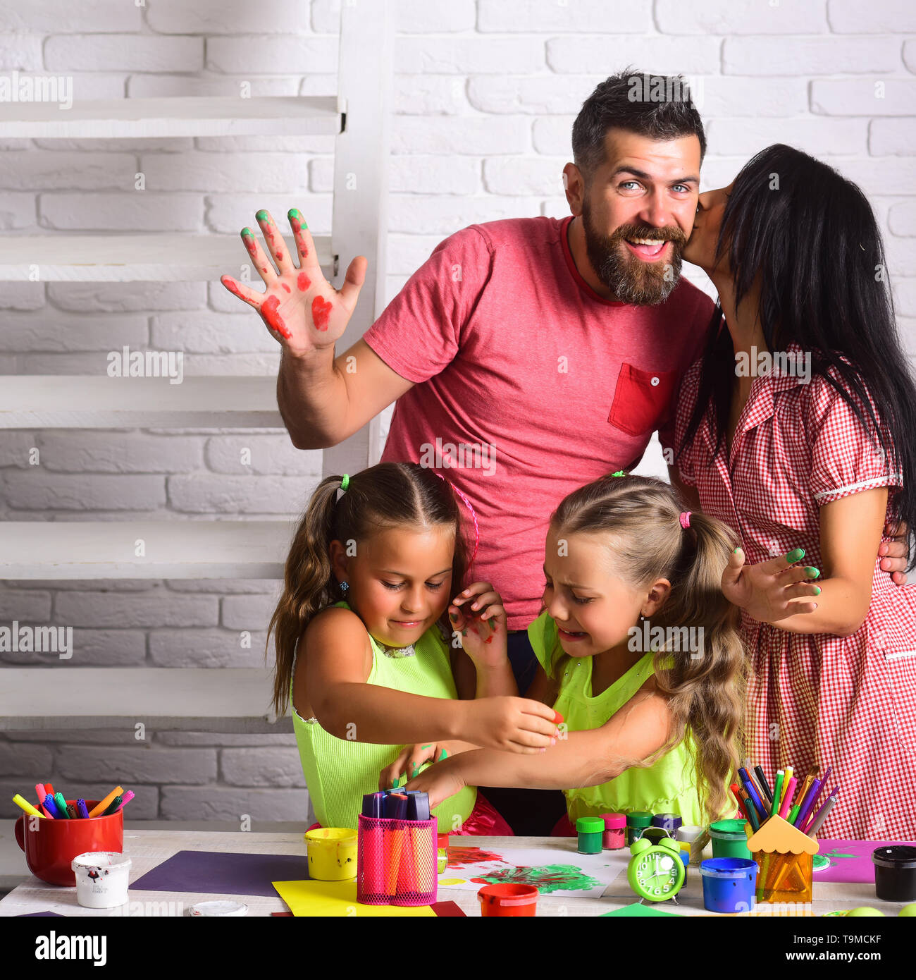 Family love and care concept Stock Photo - Alamy