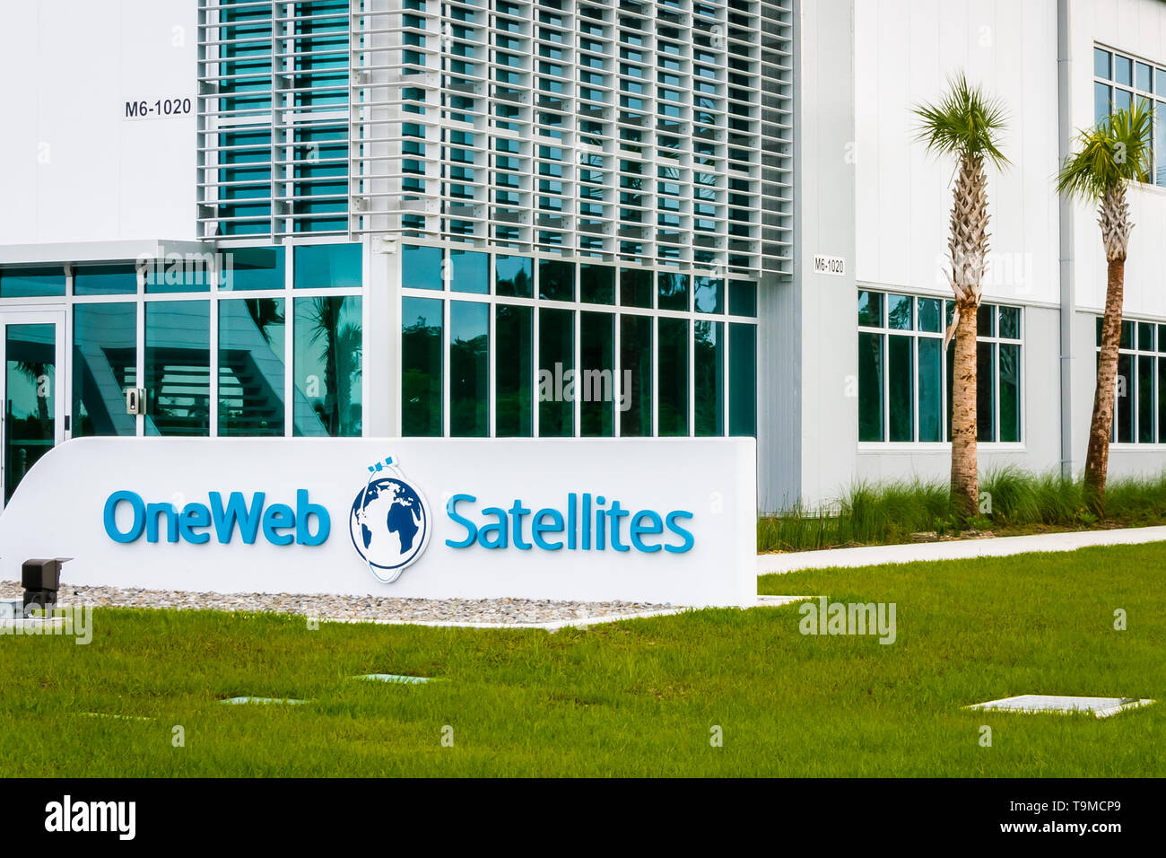 Cape Canaveral, Florida - May 12, 2019: OneWeb Satellites is a joint ...