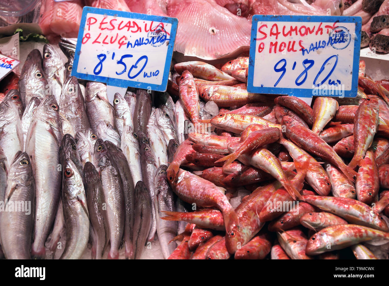 Market Fishmonger Palma Mallorca High Resolution Stock Photography and ...