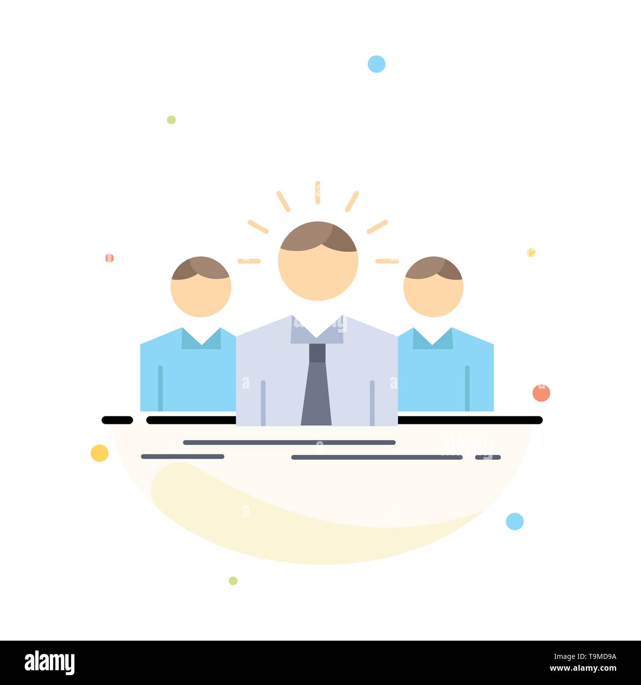 Business collaboration smile Stock Vector Images - Alamy