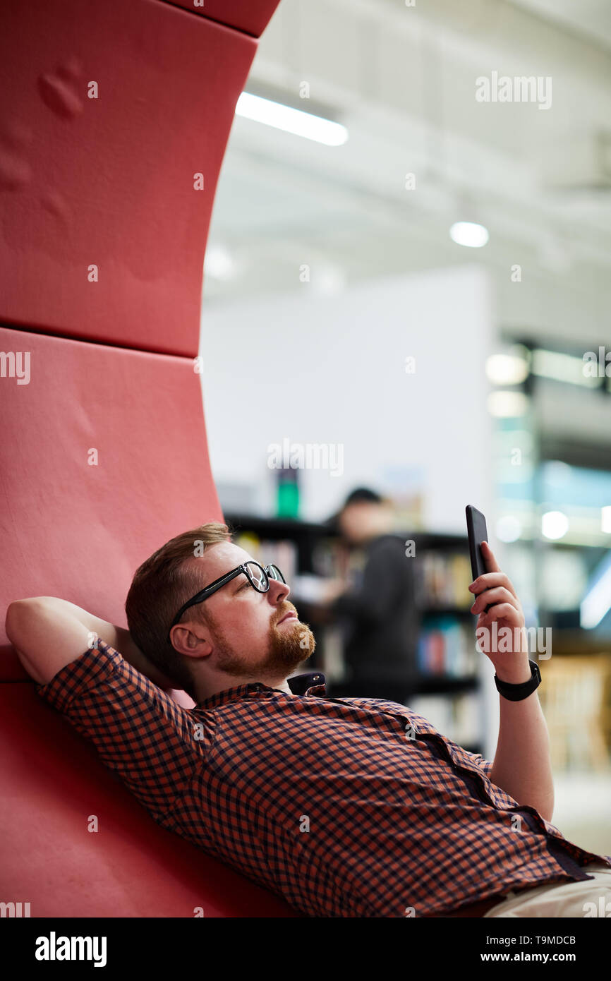 Serious middle aged man reading hi-res stock photography and images - Alamy